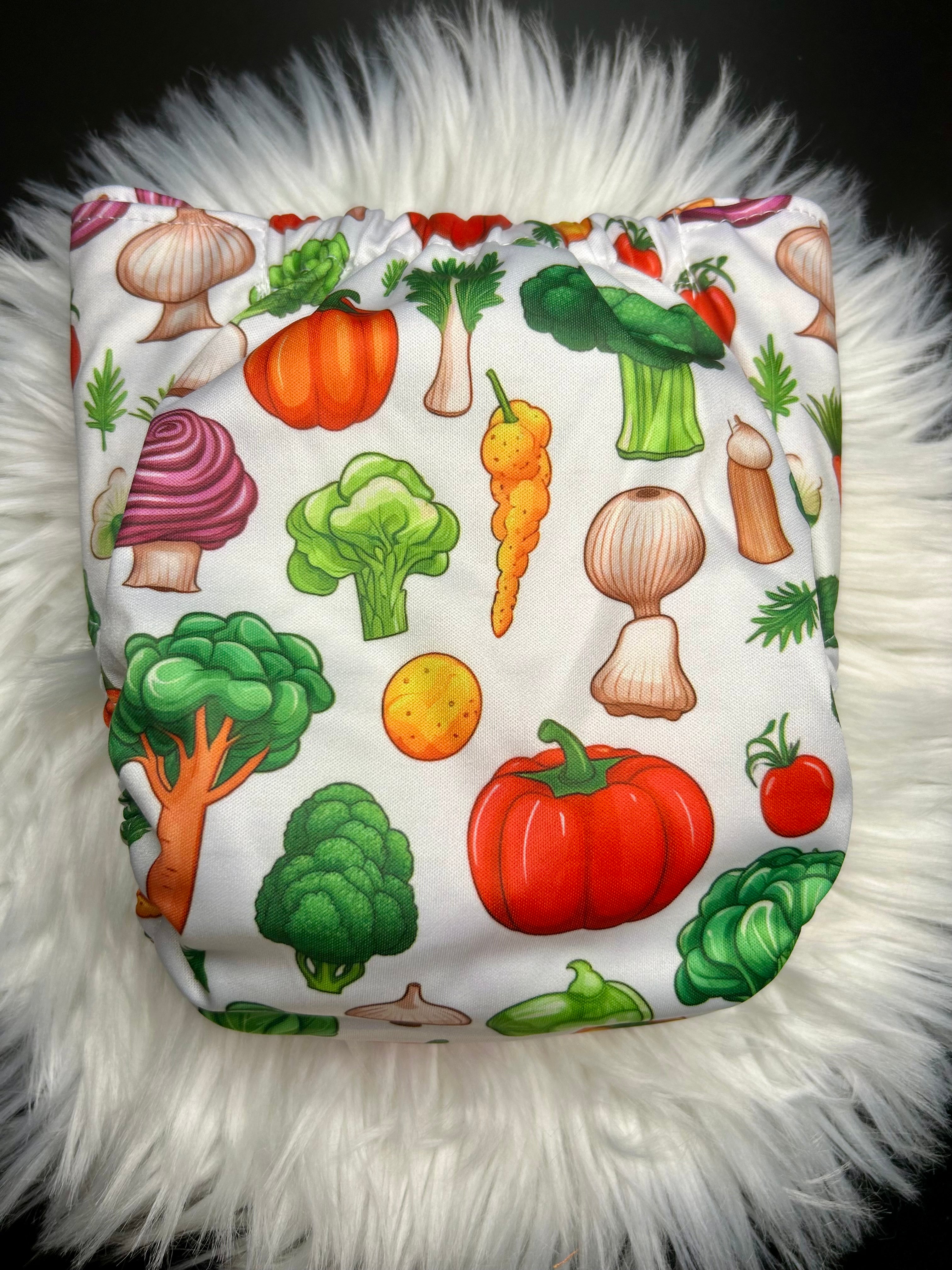 "Fresh Vegetables"-In Stock – Sweet Cheeks Diaper