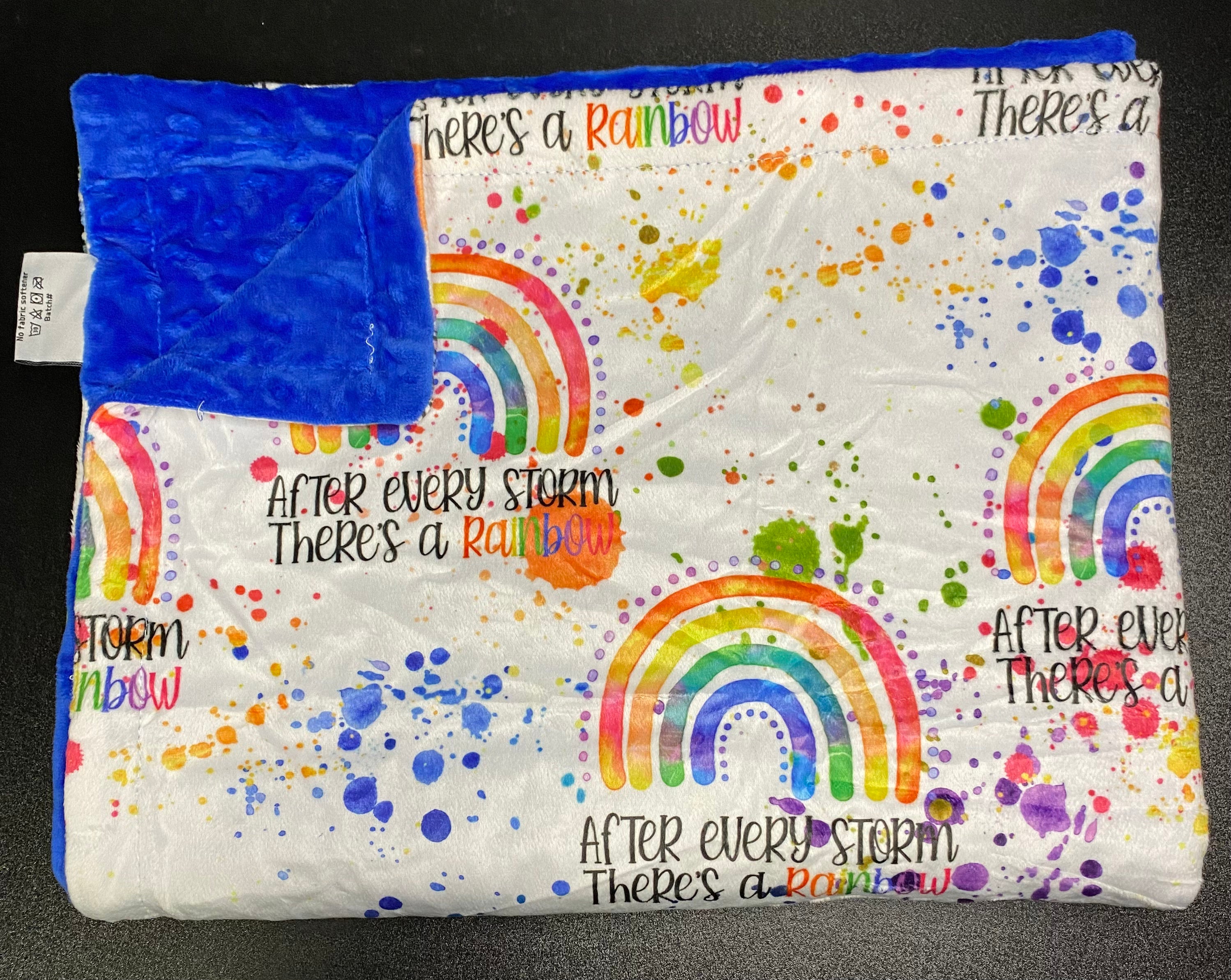 Minky Blanket "After Every Storm"-In Stock – Sweet Cheeks Diaper