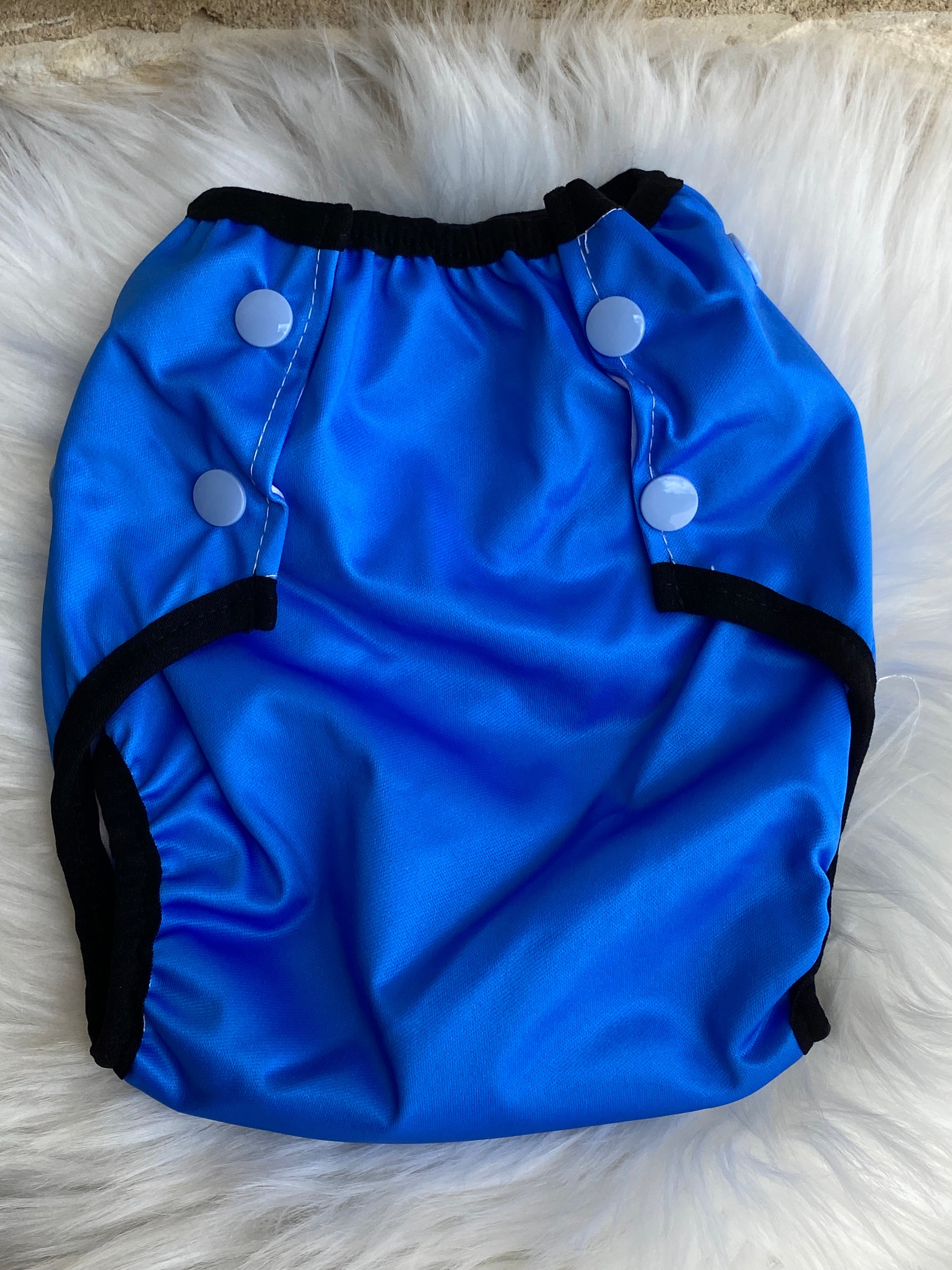 One Size Adjustable Swim Diapers "Blue" – Sweet Cheeks Diaper