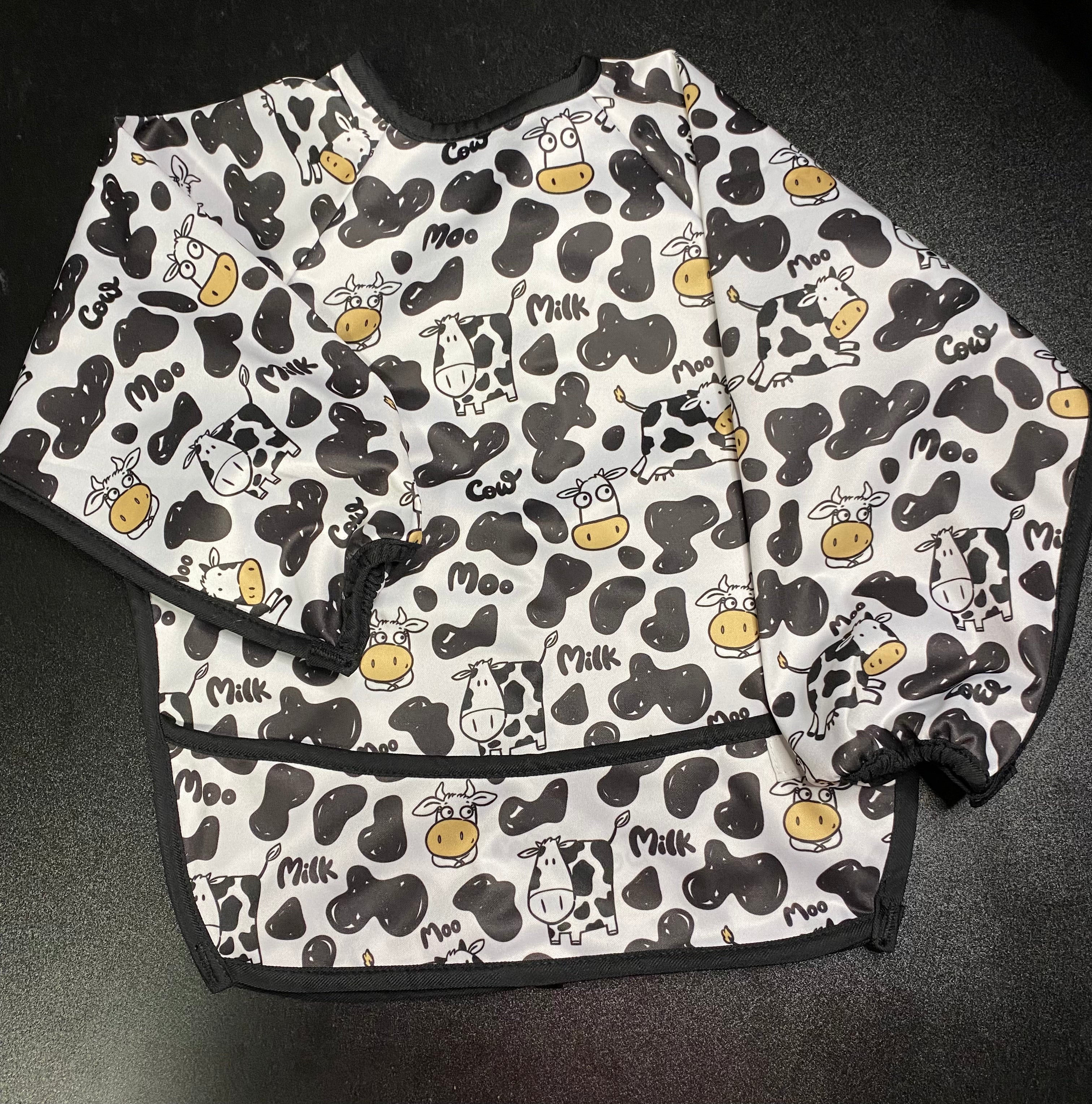 "Moo Cow" Full Body Bib-In Stock – Sweet Cheeks Diaper