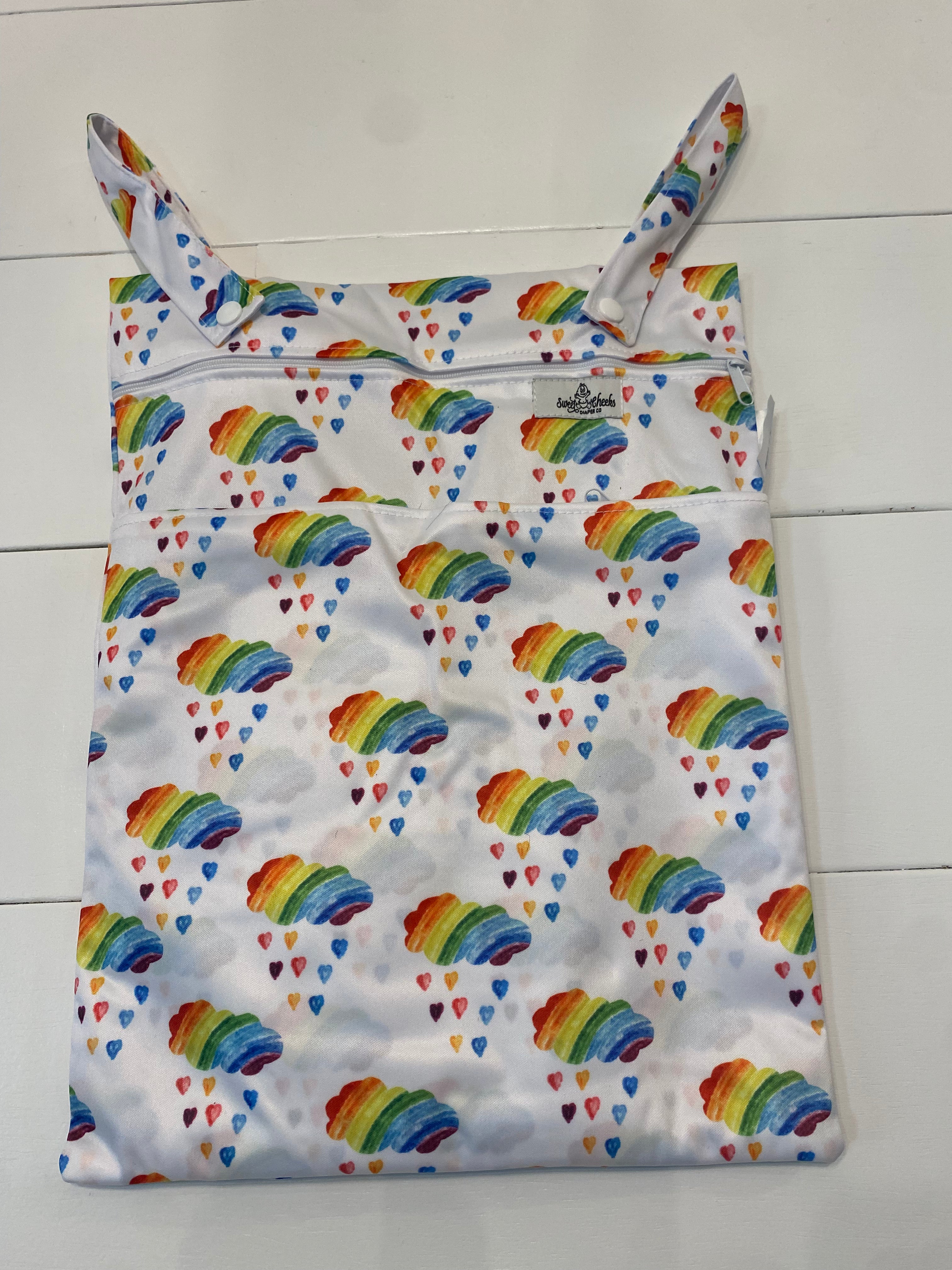 Wet Bag "Watercolor Storm"-In Stock – Sweet Cheeks Diaper