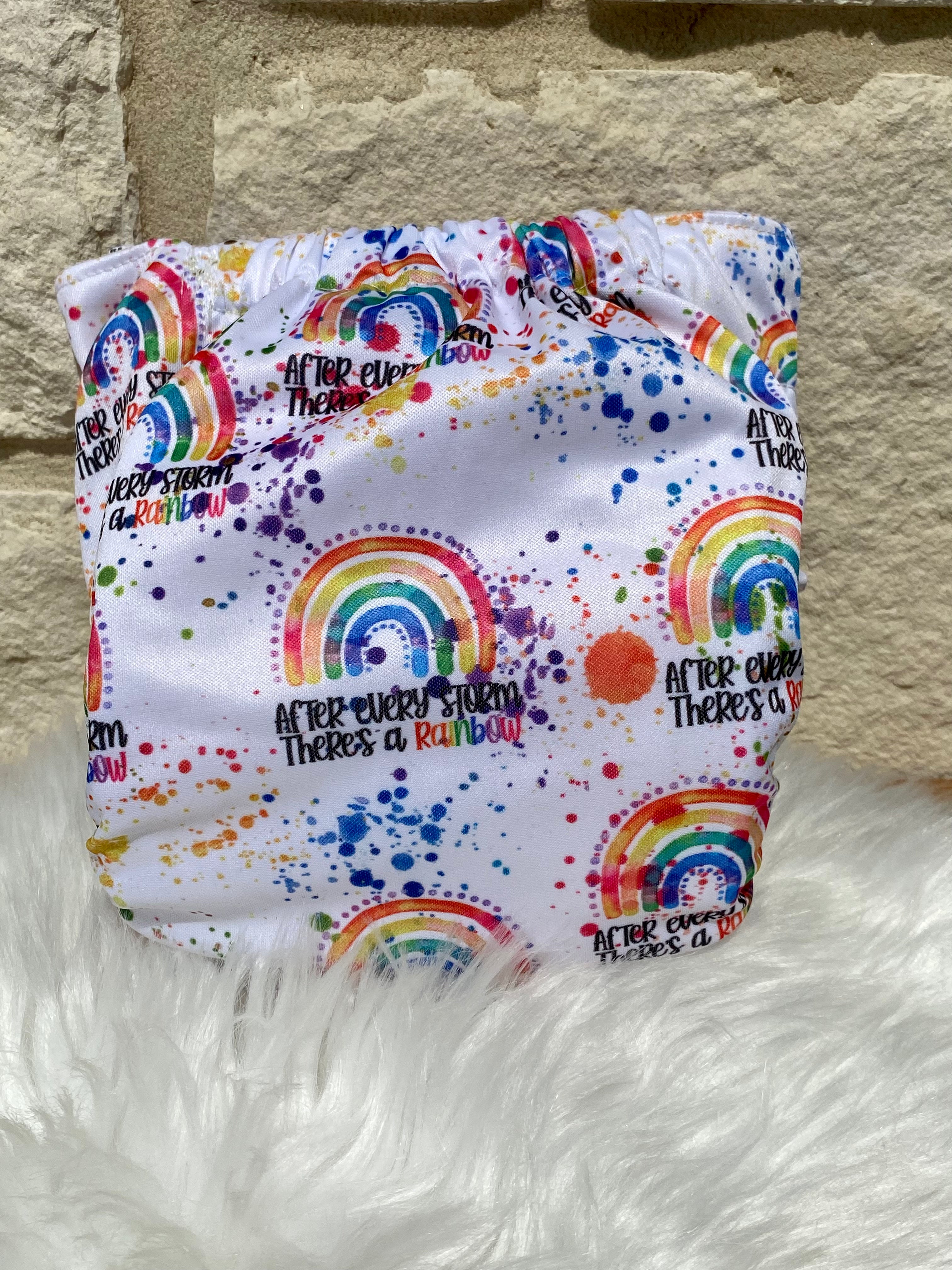 One Size Pocket "After Every Storm"-In Stock – Sweet Cheeks Diaper